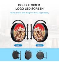China Round Disc LED Creative Display Indoor P1.25 / P1.5 / P1.8 /  P2.5 for sale