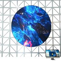 China Round Disc LED Creative Display Indoor P1.25 / P1.5 / P1.8 /  P2.5 for sale