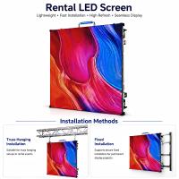 China RGB Indoor Video Wall Rental 500x1000mm 1000 Cd/M2 Brightness for sale