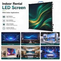China RGB Indoor Video Wall Rental 500x1000mm 1000 Cd/M2 Brightness for sale
