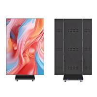 China Indoor Tri Fold LED Poster Display Dustproof For Exhibitions for sale