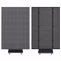 China Indoor Tri Fold LED Poster Display Dustproof For Exhibitions for sale