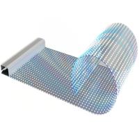 China Colorsvisiond P4-4 LED Crystal Film Transparent Display 1000×240mm for sale