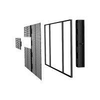 China Indoor P3.91-7.82 Transparent LED Display 1000x1000mm 4500CD for sale