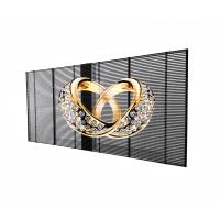 China P3.91-7.82 Indoor Transparent LED Display 1000x500mm 4500CD for sale