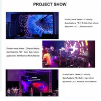 China P1.953 Indoor Rental Led Screen 500x500mm 128x128pixels For Stage for sale