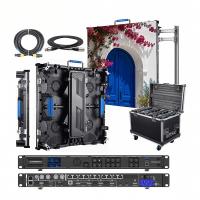 China P1.953 Indoor Rental Led Screen 500x500mm 128x128pixels For Stage for sale