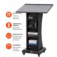 China Lectern GOB LED Screen P1.86 640x960mm Conference Advertising Podium Display for sale