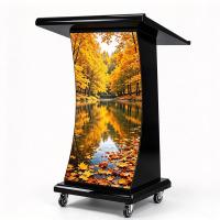 China Lectern GOB LED Screen P1.86 640x960mm Conference Advertising Podium Display for sale