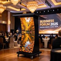 China Lectern GOB LED Screen P1.86 640x960mm Conference Advertising Podium Display for sale