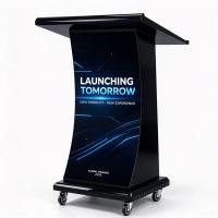 China Lectern GOB LED Screen P1.86 640x960mm Conference Advertising Podium Display for sale