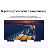 China Advertising P2.5 LED Poster Display Tri Fold Double Sided 1280x1920mm for sale