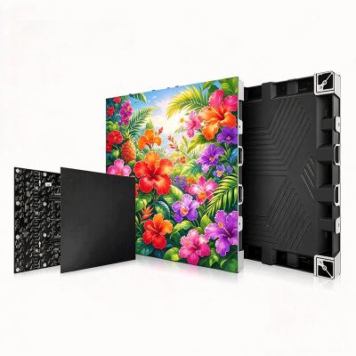 China X1.25 Fine Pitch COB LED Panel Indoor 500x500mm Die Cast Aluminum Cabinet for sale
