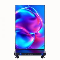 China HB-X1.86 HD LED Poster Display Foldable 640x1920mm APP Wireless Digital Signage for sale