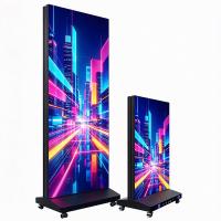 China HB-X1.25 Fine Pitch LED Poster Display Foldable 640x1920mm GOB Advertising for sale