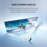 China P1.667 Small Pixel Pitch Indoor Fixed LED Display 640x480mm Cabinet for Exhibition Hall Screen for sale
