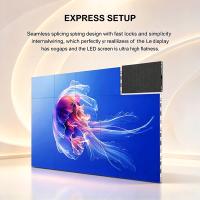 China Cinema Display Indoor Fixed LED Screen P1.538 Fine Pixel Pitch 640x480mm Seamless Cabinet for sale