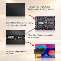 China Cinema Display Indoor Fixed LED Screen P1.538 Fine Pixel Pitch 640x480mm Seamless Cabinet for sale
