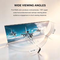 China Cinema Display Indoor Fixed LED Screen P1.538 Fine Pixel Pitch 640x480mm Seamless Cabinet for sale