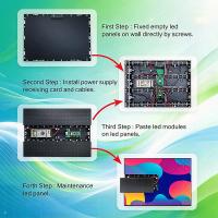 China P3.076 Indoor LED Video Wall 640x480mm Cabinet for Lobby Advertising Screen for sale