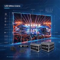 China P2.976 Outdoor Video Wall Rental 500x500mm Cabinet 3840Hz Touring Stage Screen for sale
