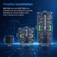 China P2.976 Outdoor Video Wall Rental 500x500mm Cabinet 3840Hz Touring Stage Screen for sale