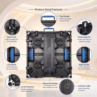 China P4.81 Outdoor Rental LED Screen 500x500mm Lightweight Large Event Video Wall for sale
