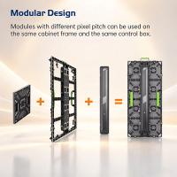 China P4.81 Outdoor Rental LED Screen 500x500mm Lightweight Large Event Video Wall for sale