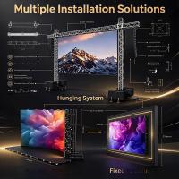 China P2.604 Outdoor Rental LED Display Screen 500x500mm Die Cast Cabinet for sale