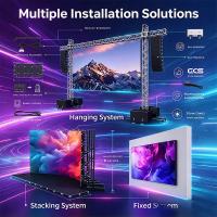 China P3.91 Outdoor Rental LED Video Wall 500x500mm Die Cast Panel 3840Hz IP65 Concert Display for sale