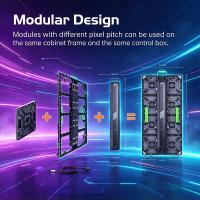 China P3.91 Outdoor Rental LED Video Wall 500x500mm Die Cast Panel 3840Hz IP65 Concert Display for sale