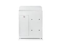 China Cover 300m2 White Powder Coated Metal Scent Air Machine Suit For Middle Area for sale