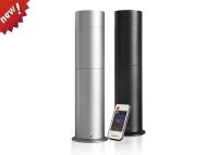 China Silver / Black Cylindrical Electric Perfume Diffuser With Remote Control for sale