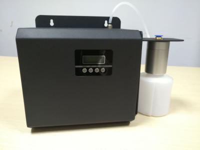 China Black Meta;l Material 220V Low Energy Metal Large Area Scent Diffuser Connect HVAC System for sale