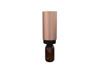 China Rose Gold Color Electric Room Fragrance Diffuser With Adjustable Timer And Intensity for sale