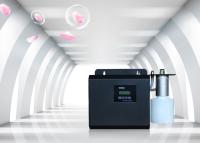 China Black Hotel Scent Diffuser 5000 m3 Coverage 220V HVAC Connect For Large Area for sale