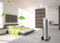 China 2.5 W Cylindrical Aluminum Home Fragrance Diffuser Ultra Silence Touch Screen for sale