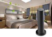 China 2.5 W Cylindrical Aluminum Home Fragrance Diffuser Ultra Silence Touch Screen for sale
