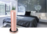 China 2.5 W Cylindrical Aluminum Home Fragrance Diffuser Ultra Silence Touch Screen for sale