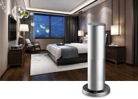 China 200m³ Aluminum Alloy Desktop Scent Diffuser Machine Cylindrical Design In Mocha Black for sale