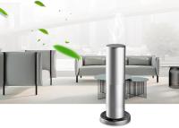 China 200m³ Aluminum Alloy Desktop Scent Diffuser Machine Cylindrical Design In Mocha Black for sale