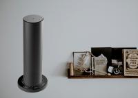 China Desktop Mocha Black Cylindrical Scent Diffuser Machine For 200m³ High - End Place for sale