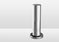 China Desktop Cylindrical 200m³ Air Nebulizing Aroma Diffuser In Black And Silver With 100ml Canister for sale