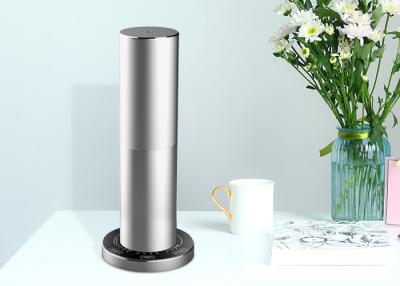 China Hotel Room Electric Aluminum Scent Air Machine In Ice Silver With Touch Screen Inteligent Control for sale