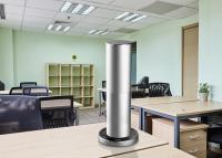 China Desktop Electric Room Fragrance Diffuser Cylindrical Silver Or Black for sale