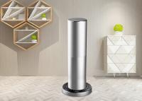 China Desktop Home Electric Air Freshener Dispenser In Silver / Black Aluminum Alloy Material for sale