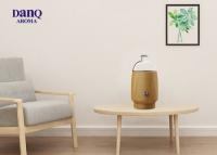 China Desktop Waterless Air Freshener Machine With Wooden Material for sale