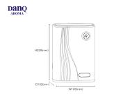 China 200ml Bottle Portable Electric Perfume Diffuser Wall Mounted for sale