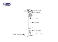 China 1500m3 Electric Essential Oil Dispenser Machine Stand Alone for sale
