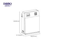 China App Controlled 2ml/H Aroma Diffuser Machine For Meeting Room for sale